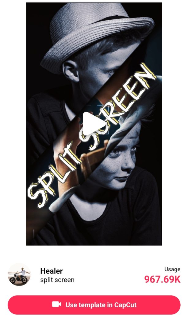 Split Screen CapCut Template | Split Screen CapCut Template Link 2023 ...