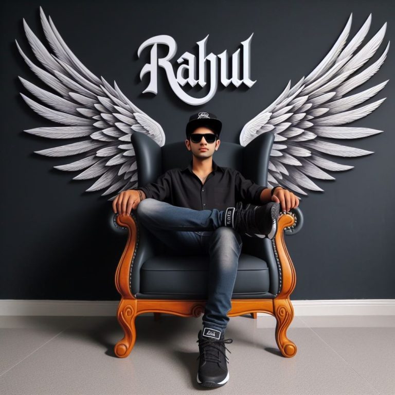 How To Create 3D Ai Wings Name Image Link 2024 - Editing Stock